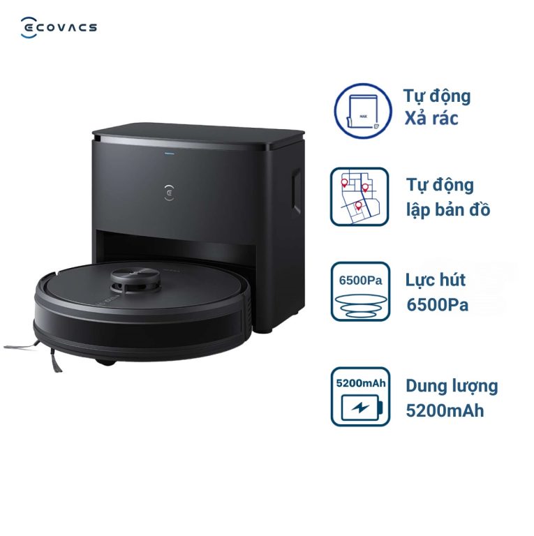 Robot hút bụi Robot hút bụi lau nhà Ecovacs Y1 Pro + ( Y1 Pro Plus ...